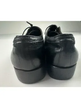Hermes | Shoes | Vintage Hermes Paris Black Ostrich Leather Cap Toe ...